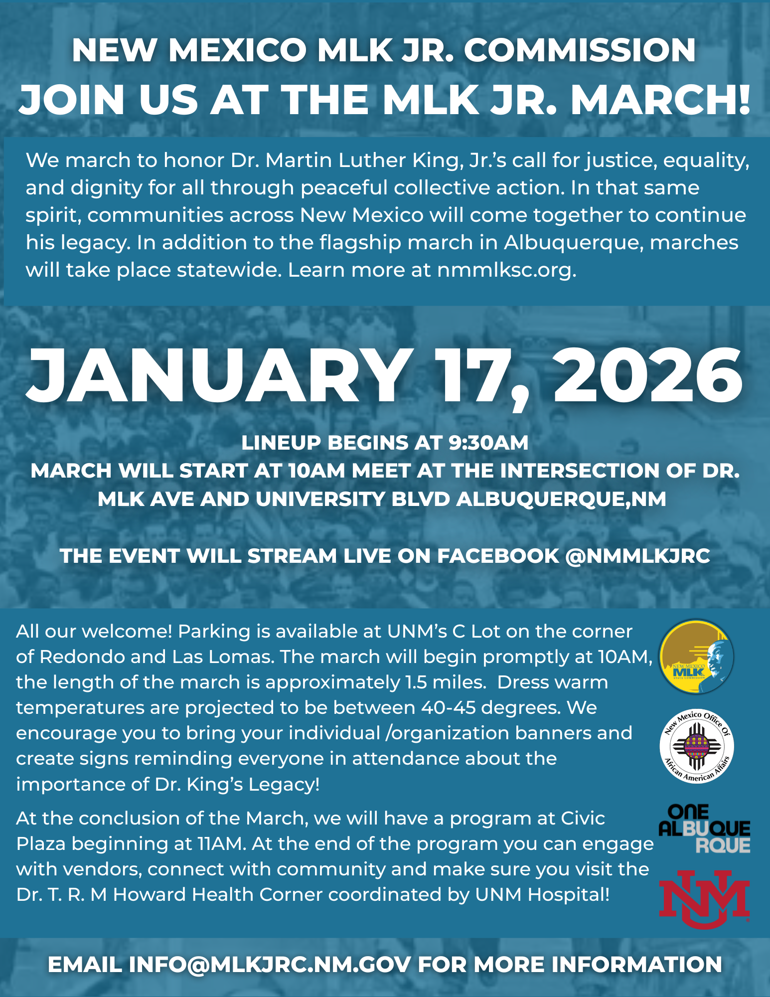 2026 King Holiday – Martin Luther King, JR State Commission